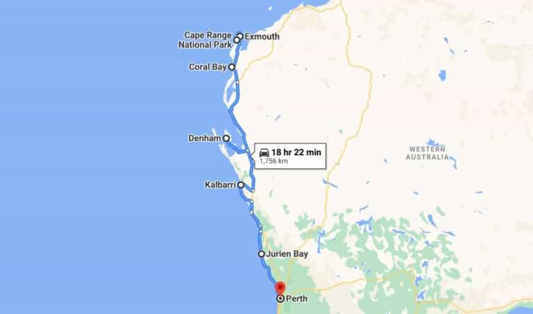 Perth to Exmouth Road Trip 2023